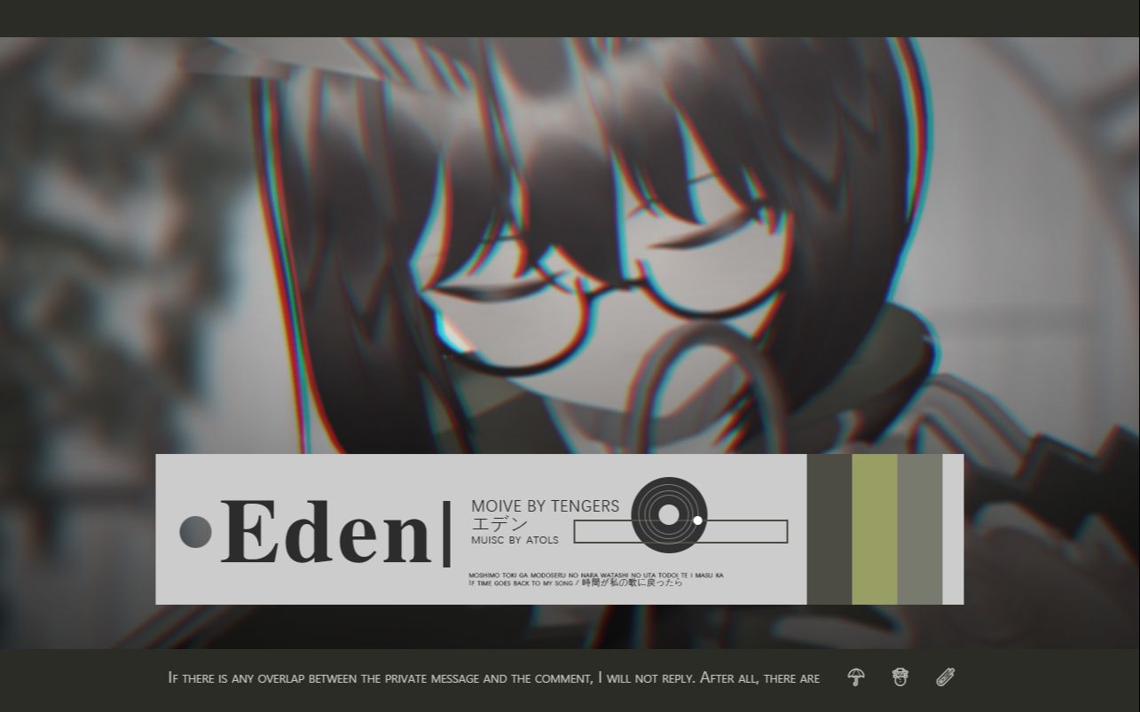 -时间回溯 我的歌传达到了吗?-[赫默×Eden][自作模型]