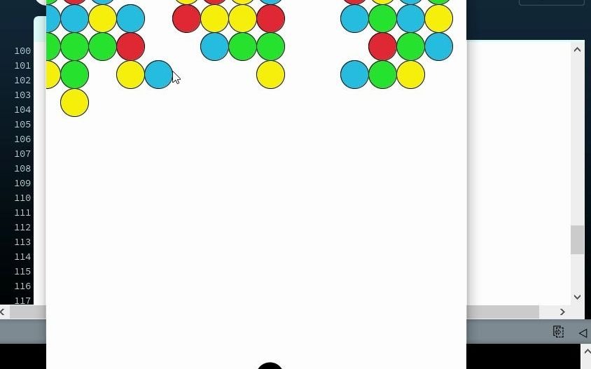 processing-python-泡泡龙