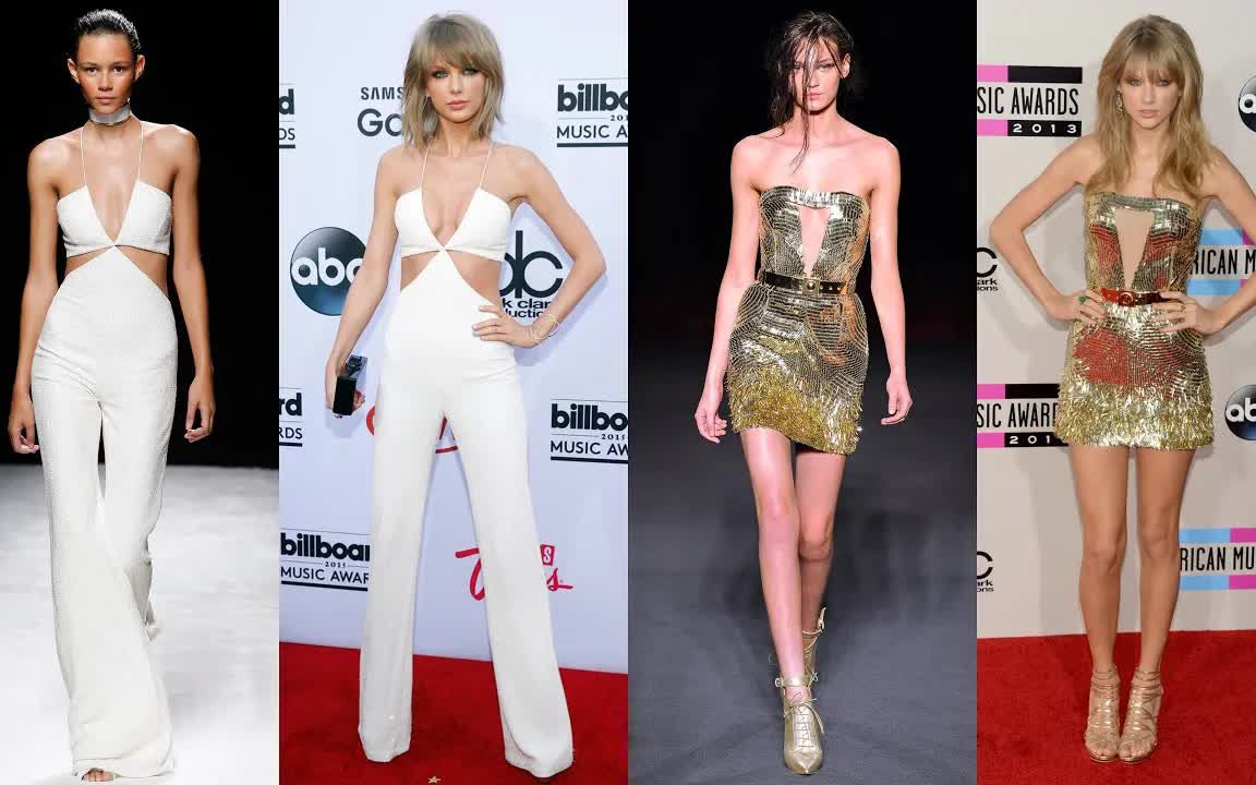 模特VS TaylorSwift谁穿得更好?