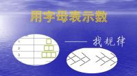 用字母表示数中的找规律问题
