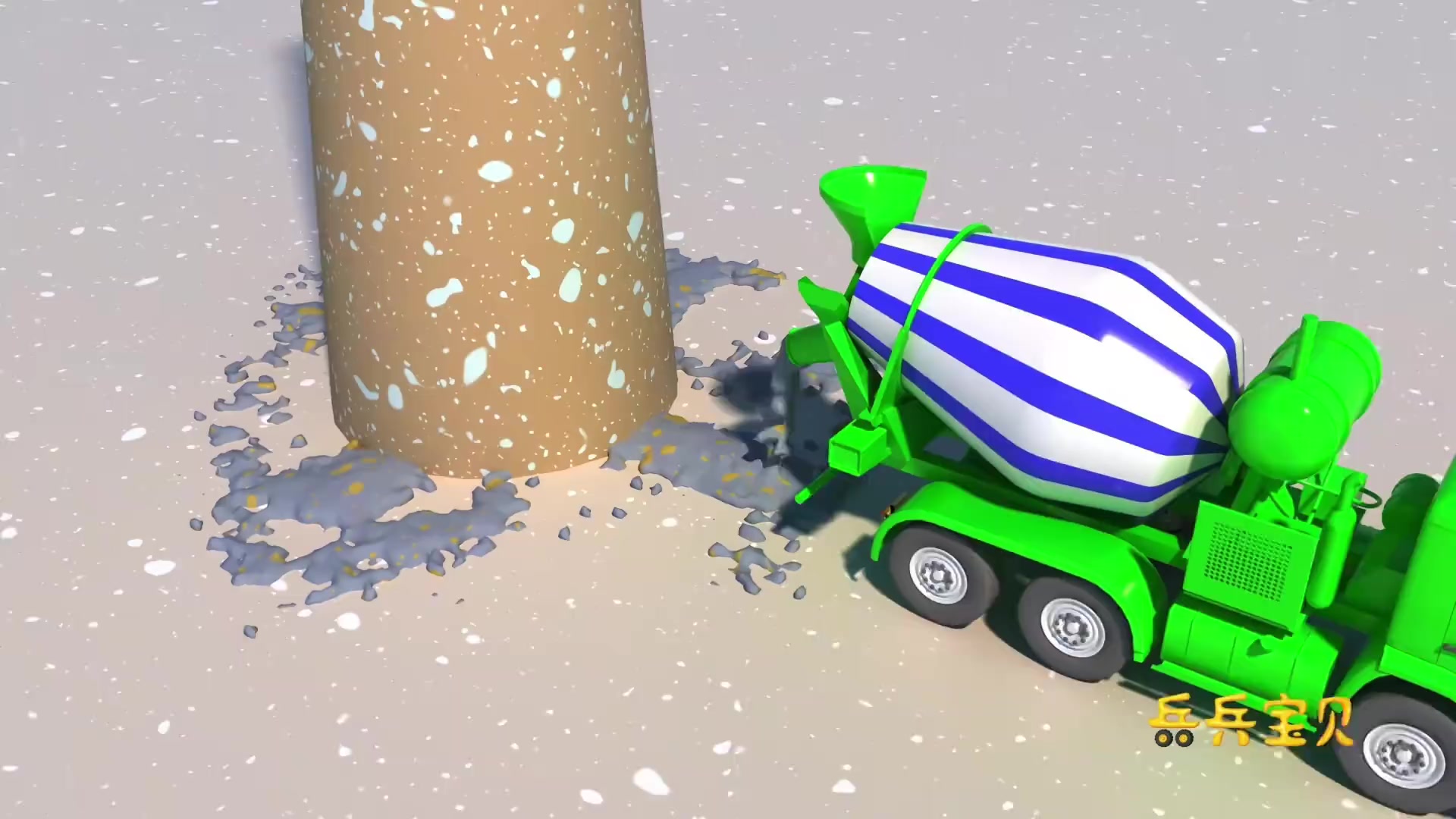 #洒水车洒水 #0到3岁早教启蒙动画片推荐 #玩具汽车工程车玩具 #动画...