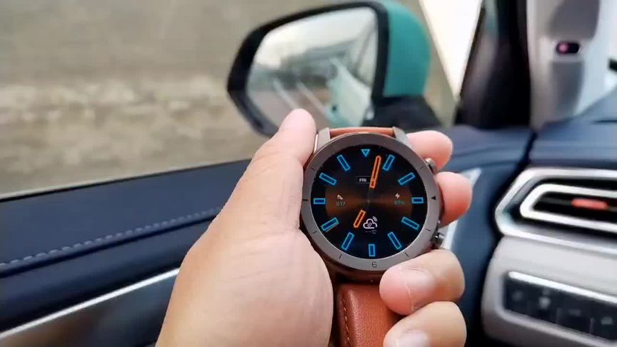 魏牌智能车控手表,ߤ�ߤ�可以记录运动信息,还可以当做车钥匙使用