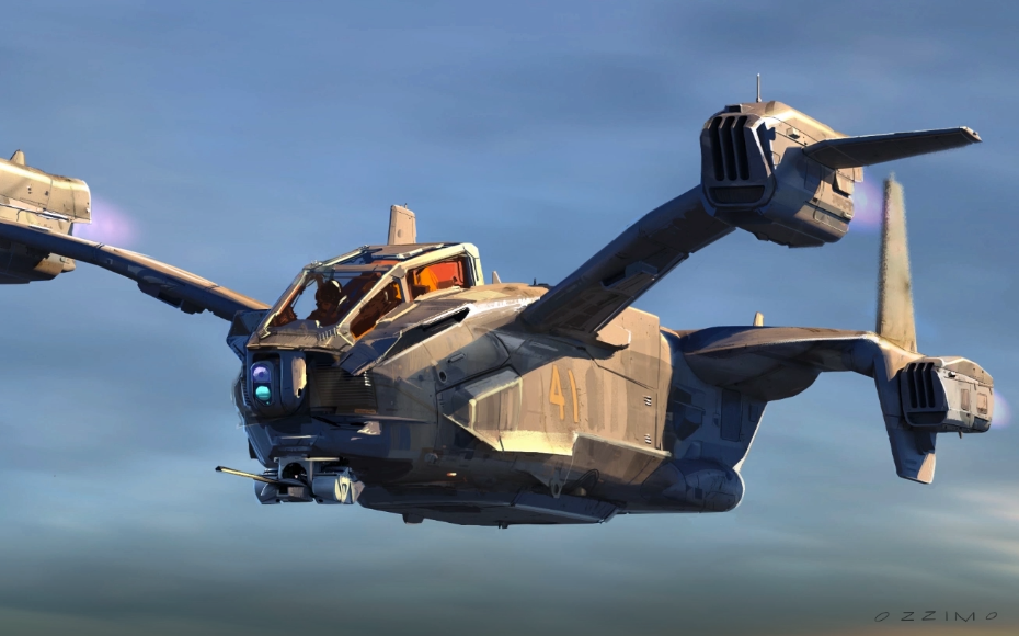 Photoshop国外大神武装战斗机概念设计绘画视频教程