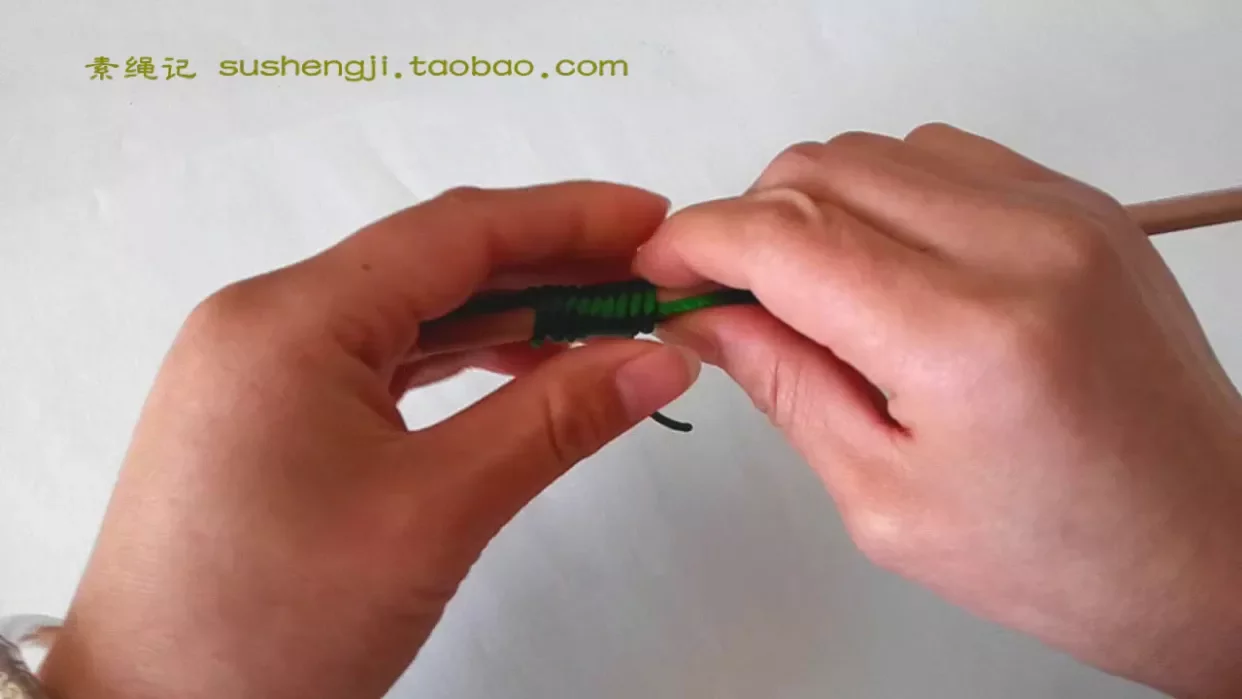 【素绳记~手工DIY红绳教程】如何绕线 缠线