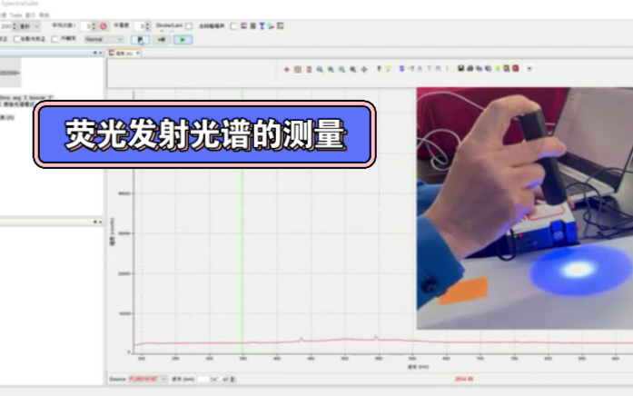 荧光发射光谱测量步骤