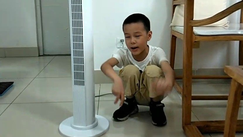 买了个塔扇,拆给大家看看,凉快不凉快。