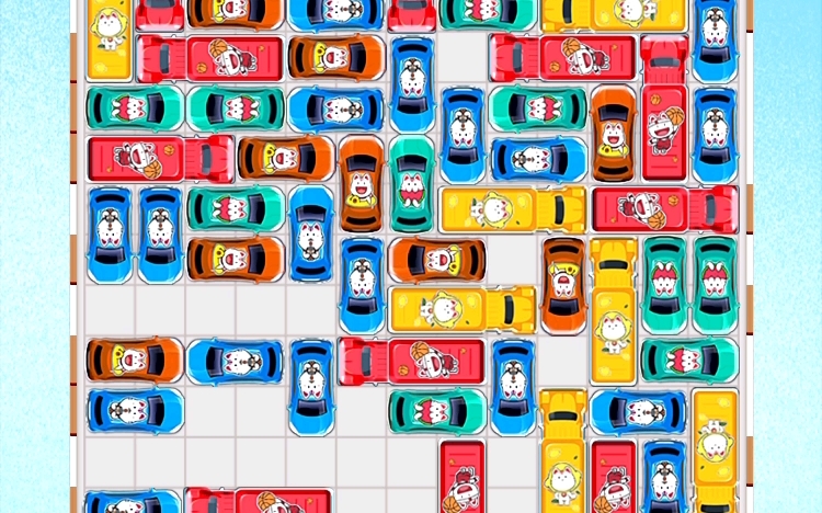 招行信用卡掌上生活,喵喵挪车车小游戏第三弹。费力解决停车困难