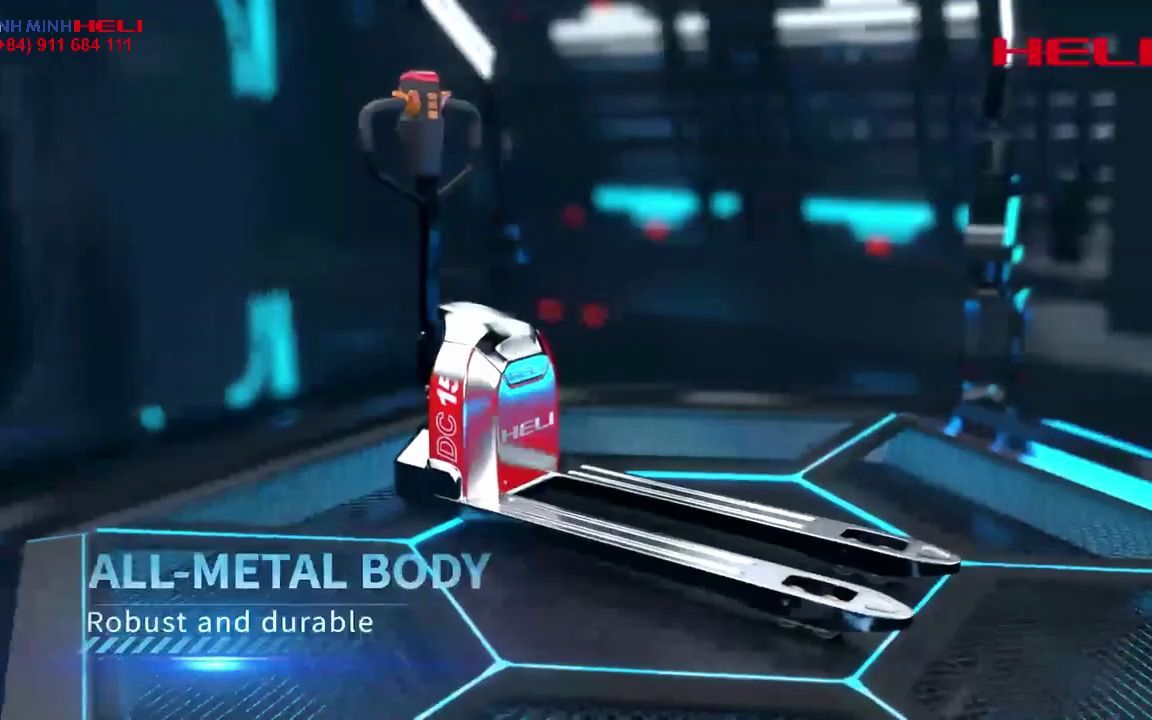 1.5吨步行式电动托盘搬运车 | 越南合力叉车独家代理