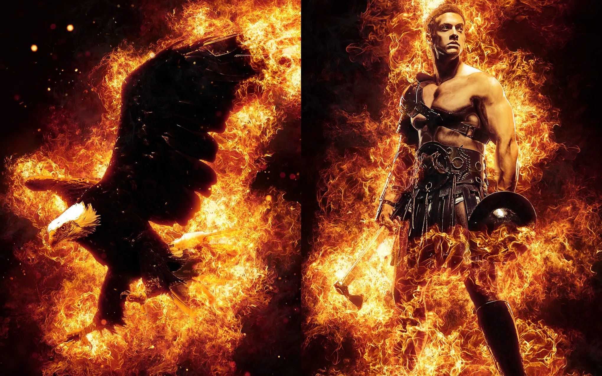 火焰 Photoshop 动作