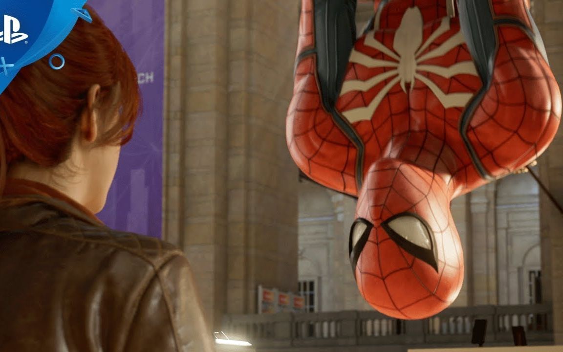 中文-纽约除了特工还需要小蜘蛛!漫威蜘蛛侠2017年索尼巴黎游戏展...