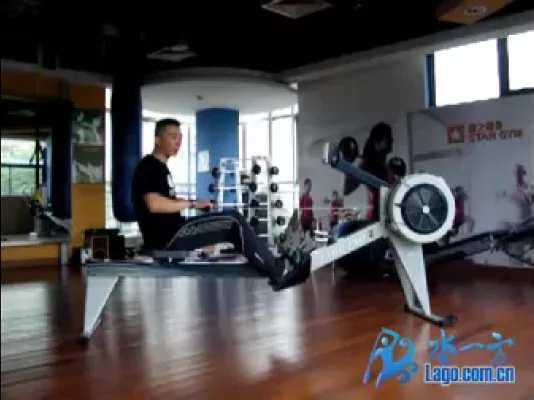 水一方皮划艇商城教程concept2划船机动作纠正腿先动