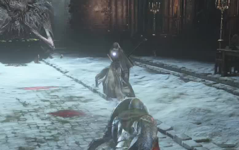 《黑魂3》压级薪王15级0强化全BOSS流程18:绘画世界