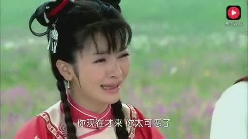 还珠格格大结局:永琪小燕子有情人终于在一起,班杰明策马离去