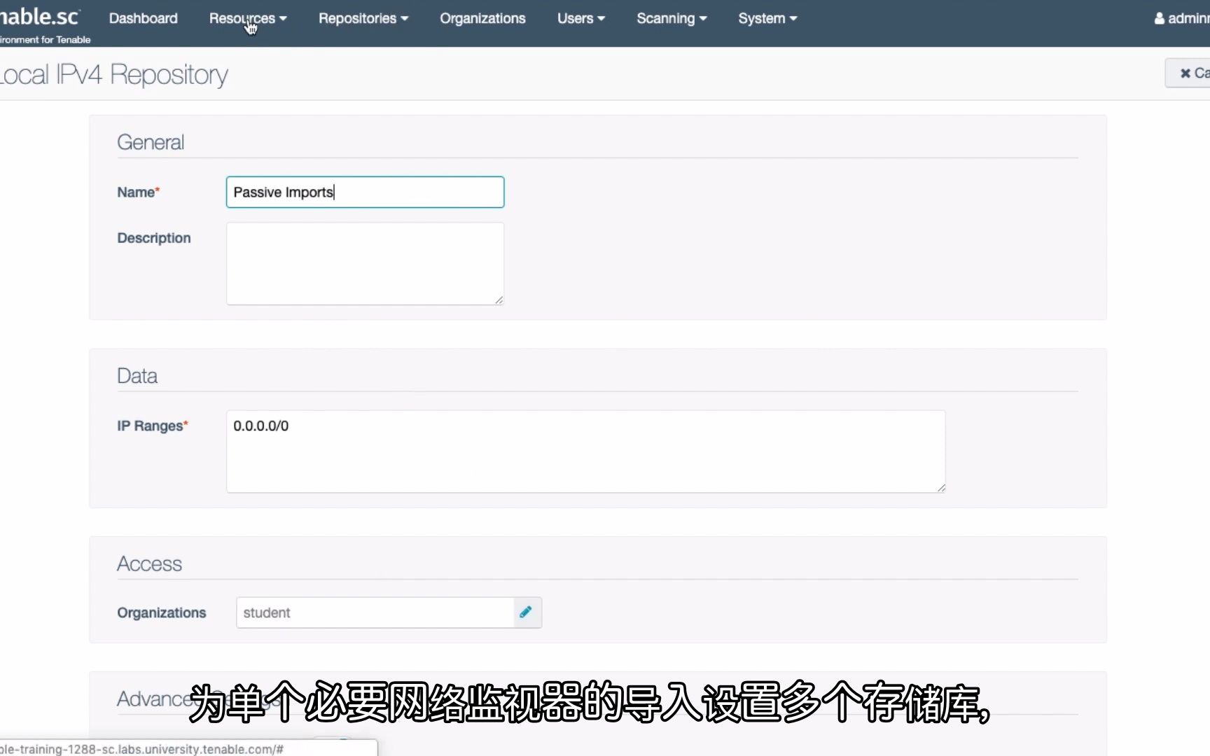 Passive Discovery with Nessus Network Monitor in Tenable.sc.mp4