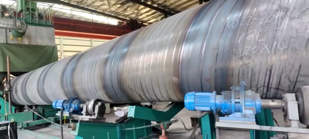 大口径双面埋弧焊螺旋钢管