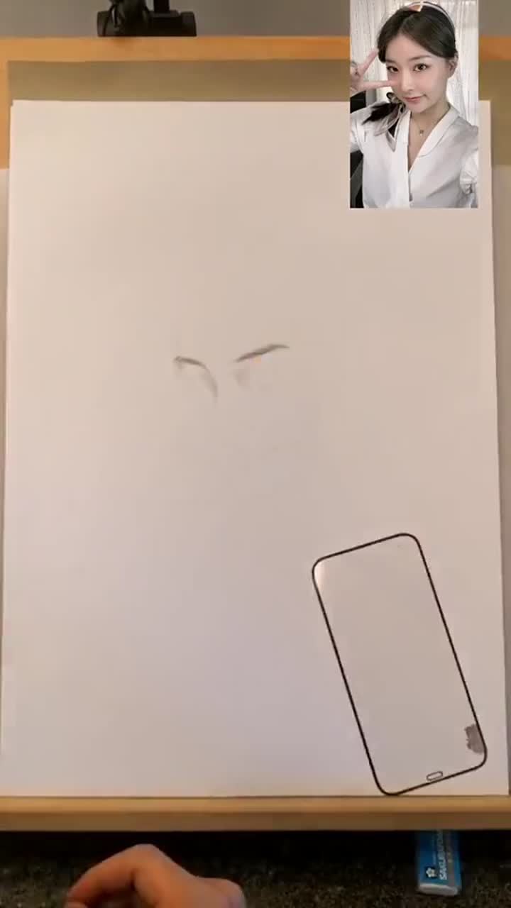 达子手绘 喜欢画就好好坚持,就是那么简单 画画原创艺术手绘素描