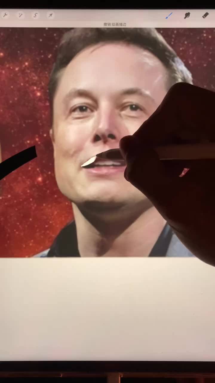 随便画画之钢铁侠版马斯克