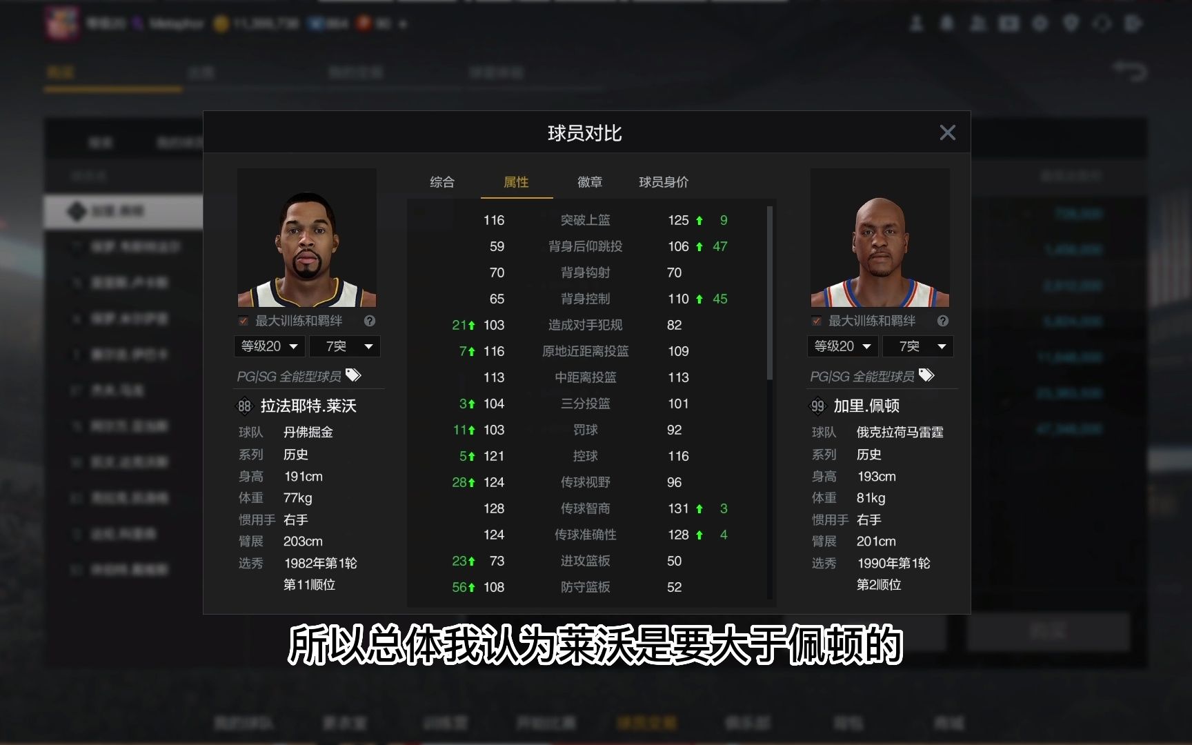 【NBA2KOL2】S15历史球员定位分析&最终身价预测(上)