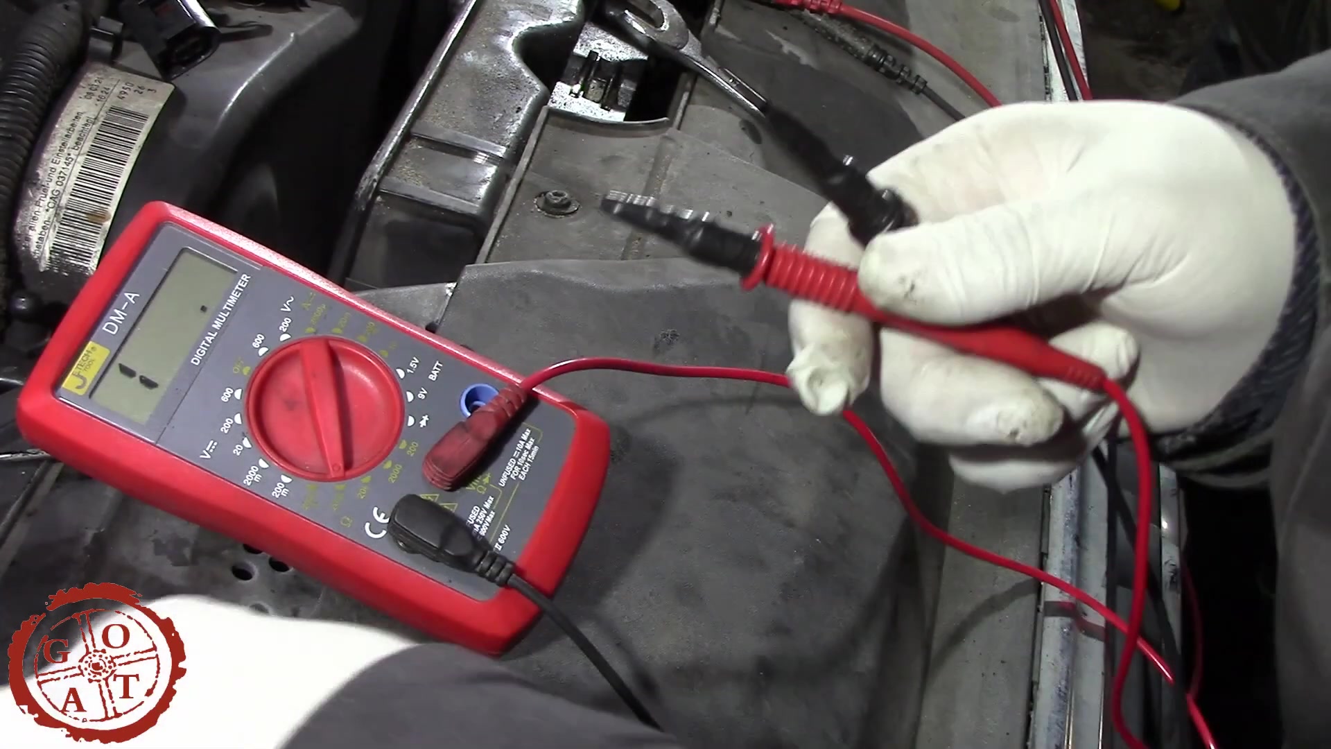 08年奥迪A4 B8发动机水温传感器更换修复-GOAT86#0037