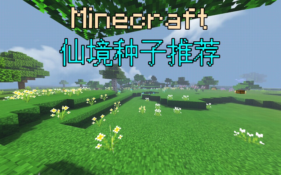 【Minecraft】出生就在花海,繁花森林种子推荐