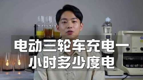电动车充电真相:一小时耗电竟不到半度?