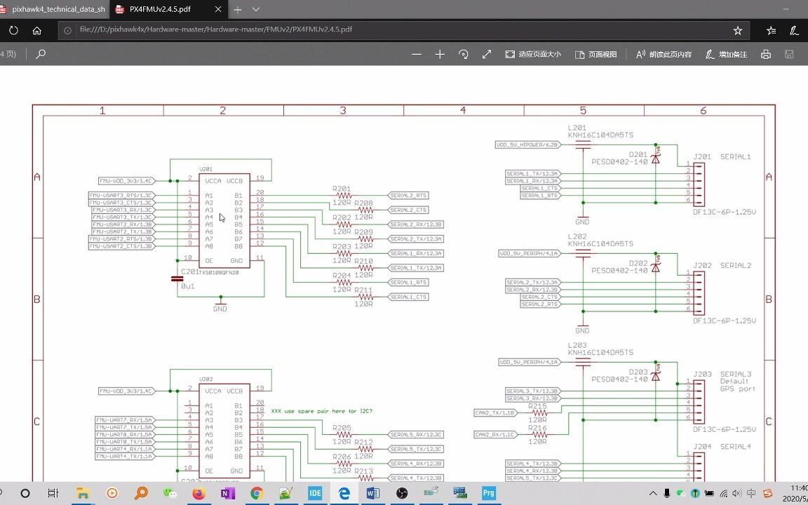 5.基于pixhawk飞控硬件的stm32开发教程(5)---串口发送实验