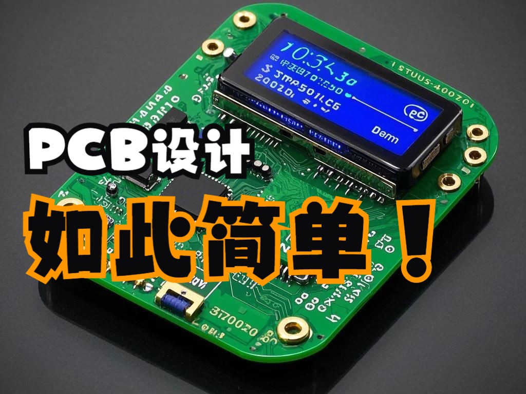 零基础入门PCB设计:从2层板到4层板,手把手打造智能手环!