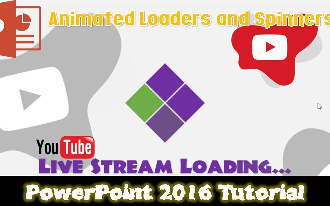 【A1】适合初学者的PPT加载旋转动画|PPT动画教程(PowerPoint)