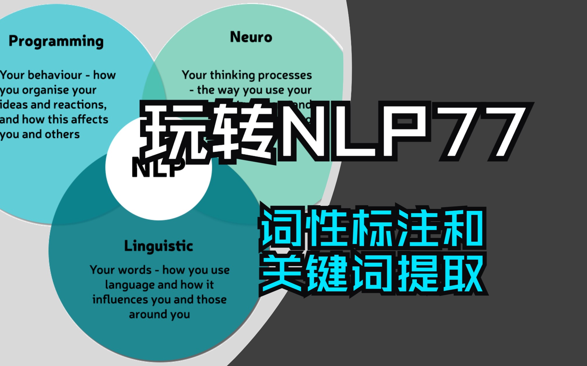 玩转NLP77:词性标注和关键词提取