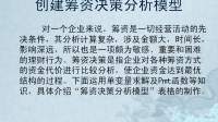 Excel 2007 2 创建筹资决策分析模型