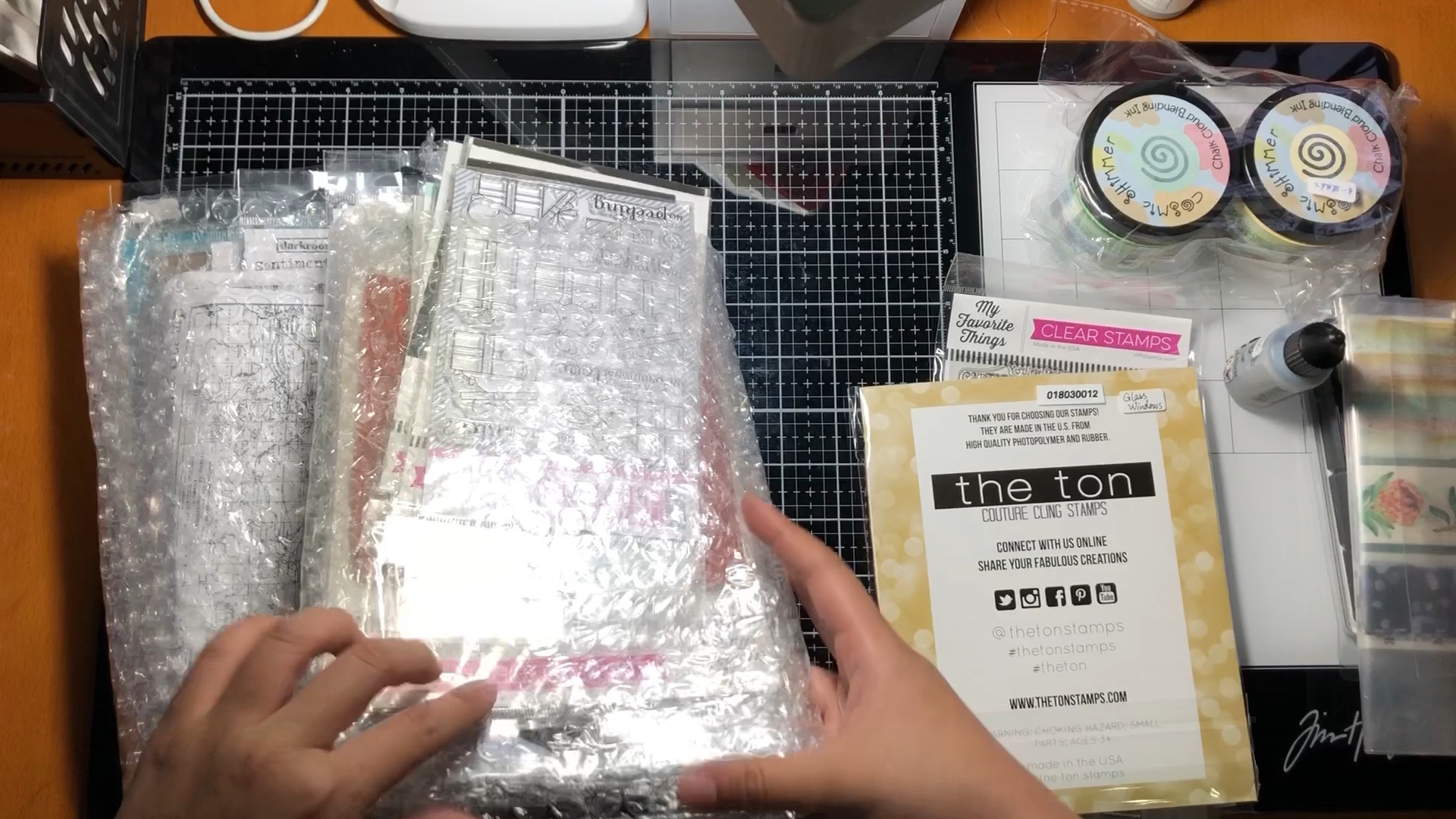 【开箱】久违的勤奋地录一波开箱/透明印章刀模