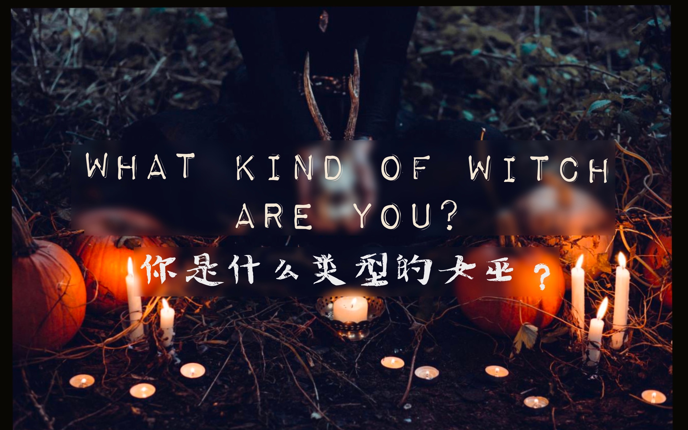 【测试】你会是什么类型的女巫呢?快来测一测吧