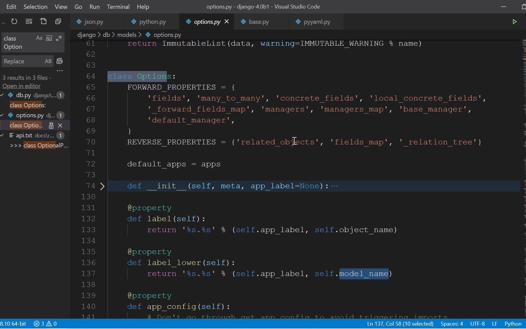 Django4.0源码分析-4.7 Python序列化器源码解读2