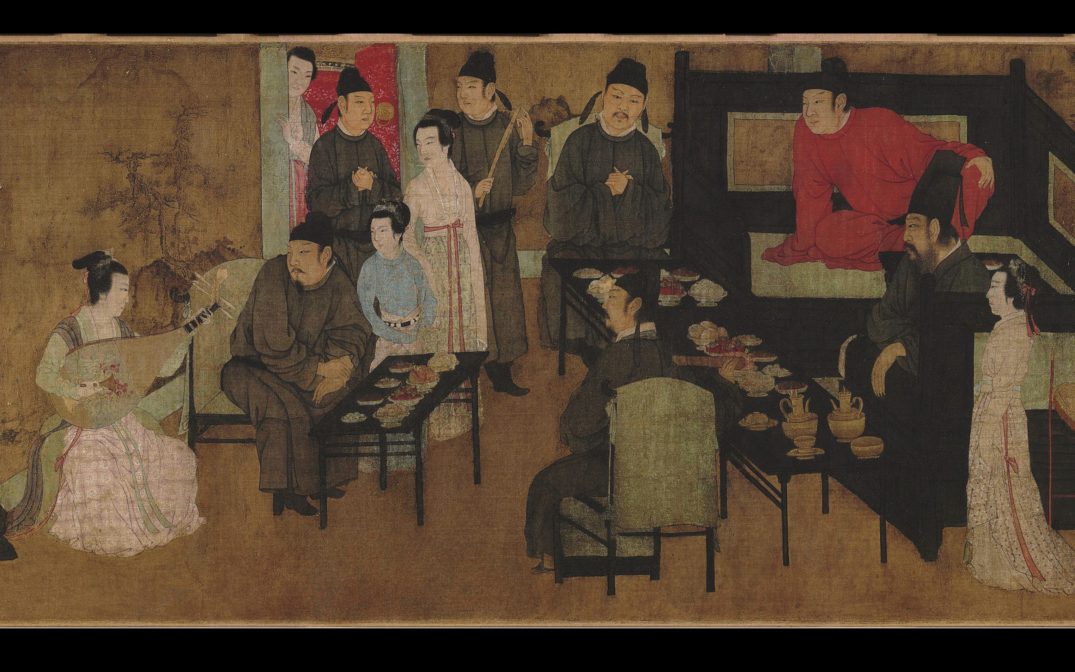 《韩熙载夜宴图》历史背景介绍