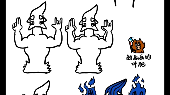 火影忍者宇智波斑须佐能乎绘画教程,创意儿童画简笔画卡通漫画创意...