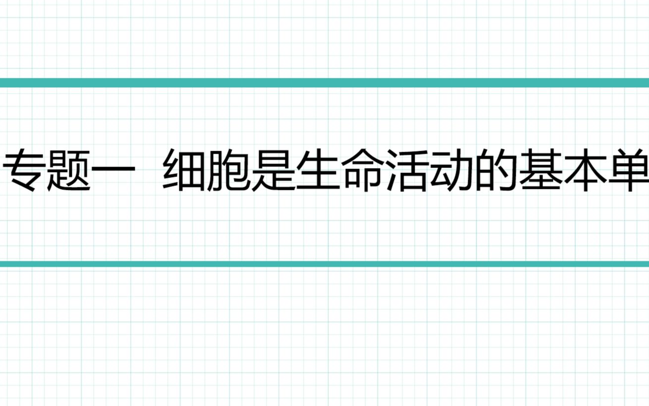 山西中考生物一轮复习之主题二生物体的结构层次第1节细胞是生命...