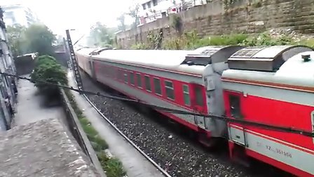 王牌列车K192/3[广州-成都]限速通过