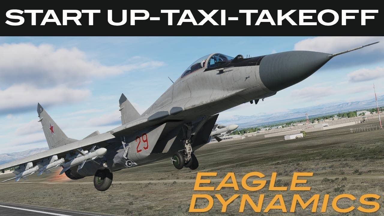 如何启动MiG-29A战斗机_模拟飞行