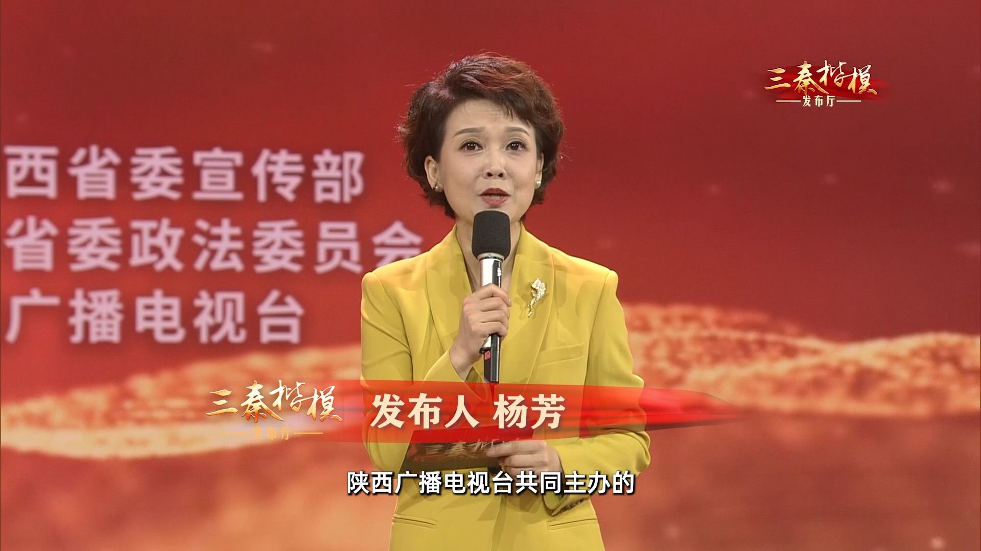 《三秦楷模发布厅》“致敬新时代政法铁军”特别节目宣传片
