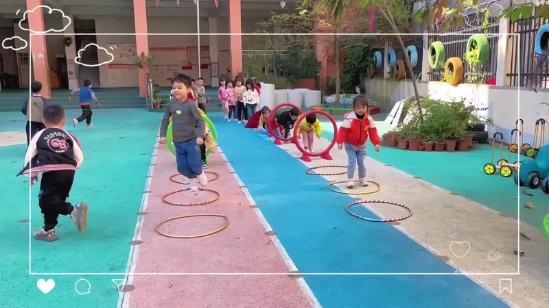 户外游戏 幼儿园户外活动游戏 记录幼儿园的点点滴滴 幼儿园