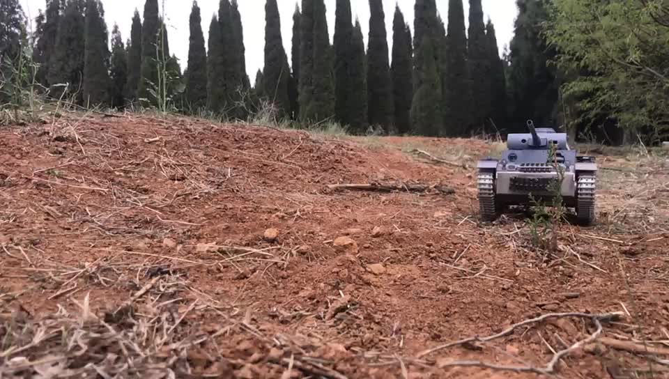 金属模型坦克,慢动作动态视频,汽车模型