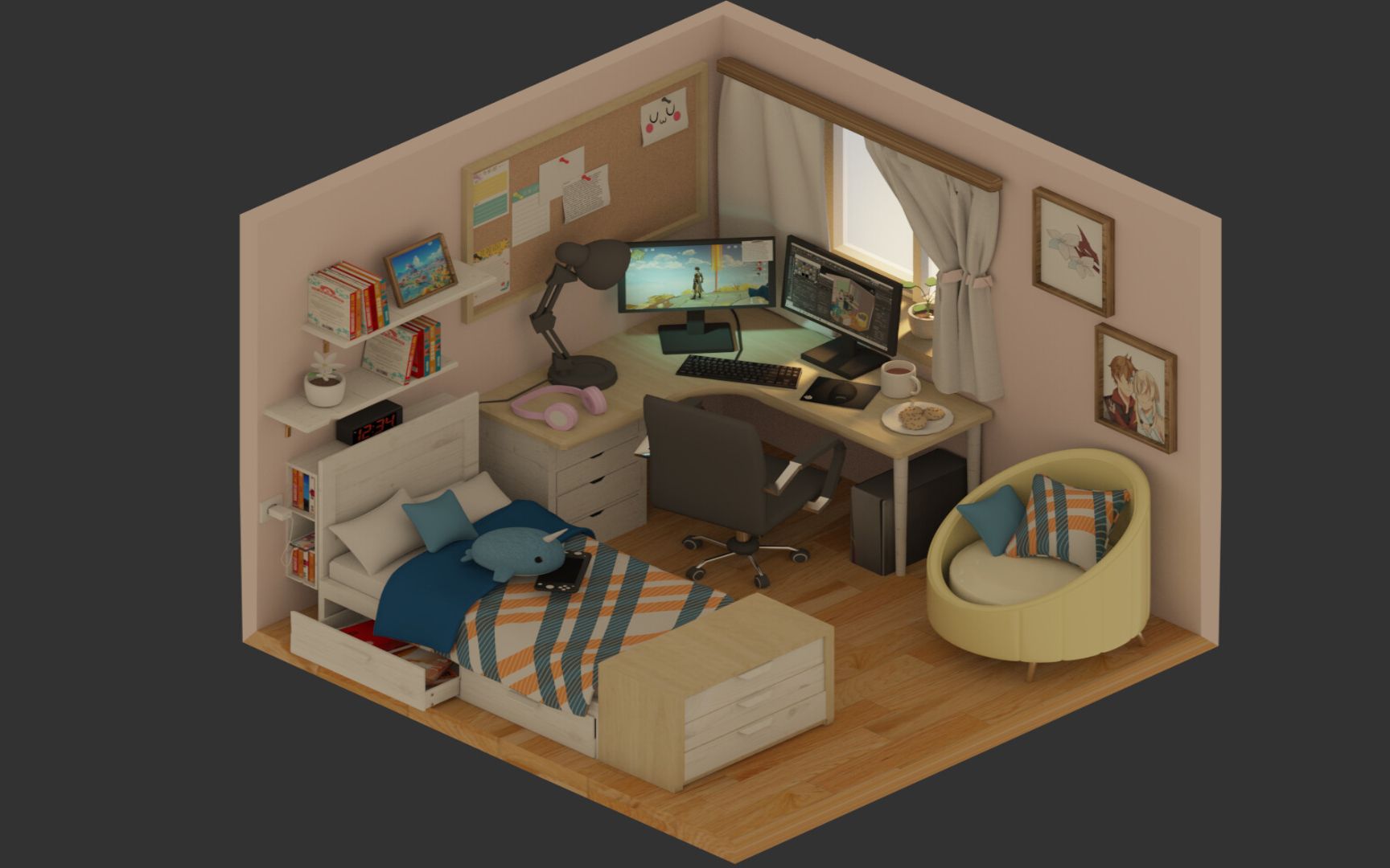 3dmax室内场景建模详细教程 -3Dmax基础教程3dmax室内设计教程