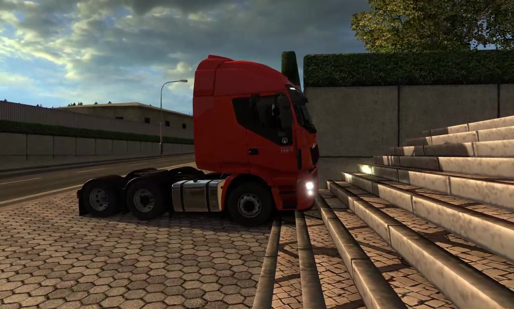 老司机喝多系列~货卡也要去越野!欧洲卡车模拟2