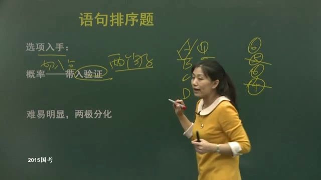 郜爽主讲:言语理解与表达名师模块班 第27讲:语句排序题
