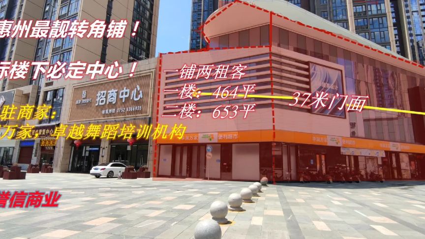 一铺两租客月租七W的铺位是什么样的豪宅标杆临深富人区