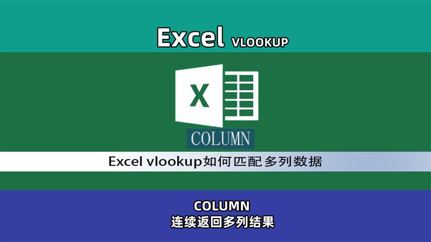 EXCEL技巧,vlookup返回多列解决技巧|COLUMN在表格中的实战应用