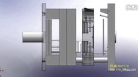 solidworks冰箱保温盒模具动画