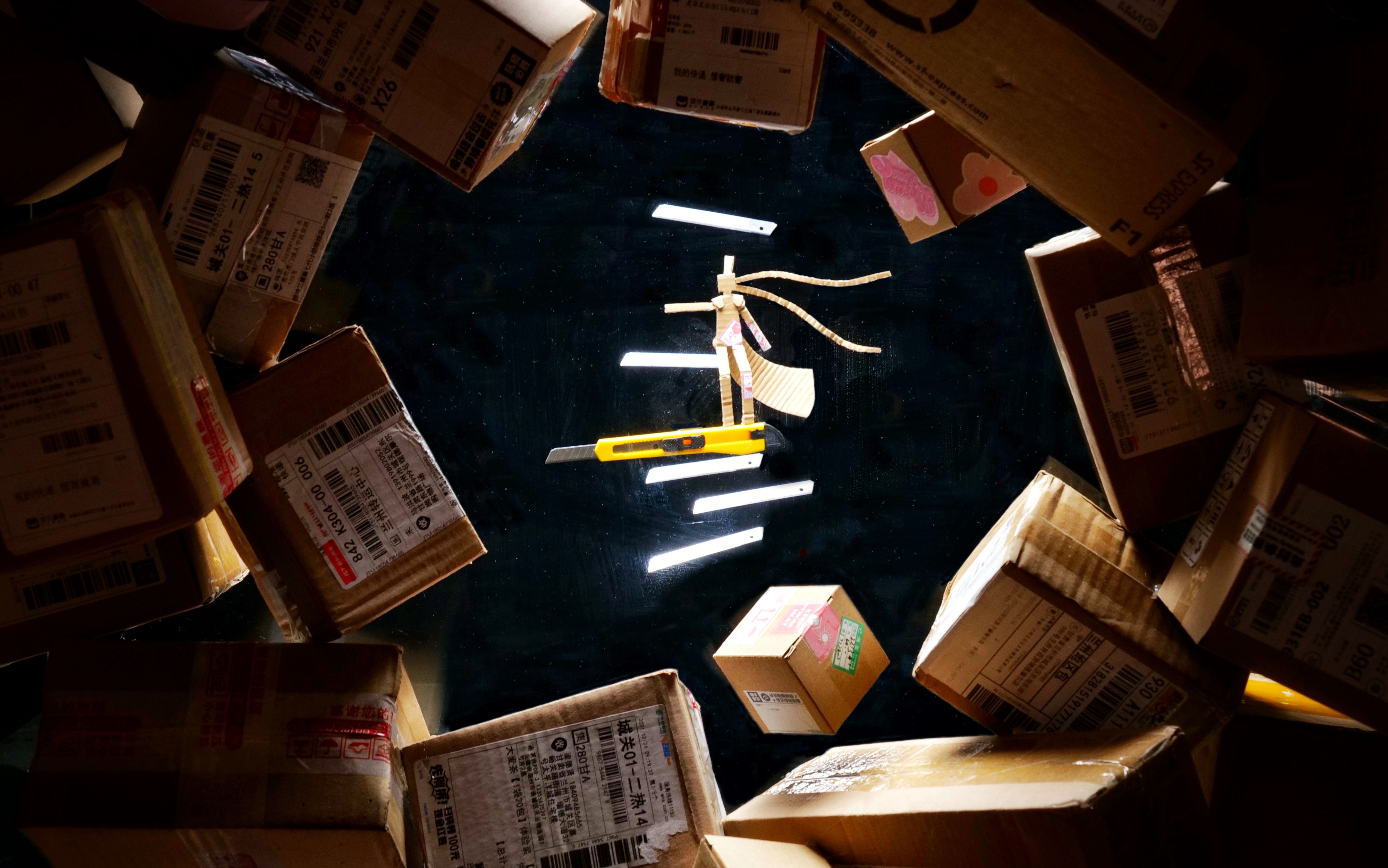 你的快递是这么丢的!