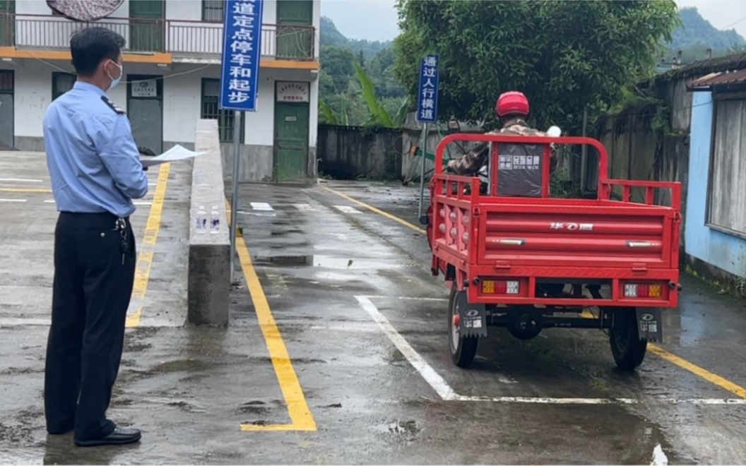 实拍摩托车驾照科目三考试全过程 除了心理素质外 必须要记住这些