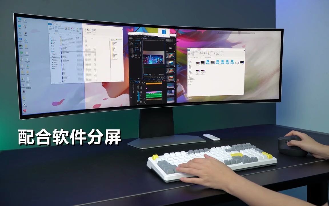 三星S49CG952SC显示效果超级nice,工作,学习,游戏体验感爆棚! 三星 ...